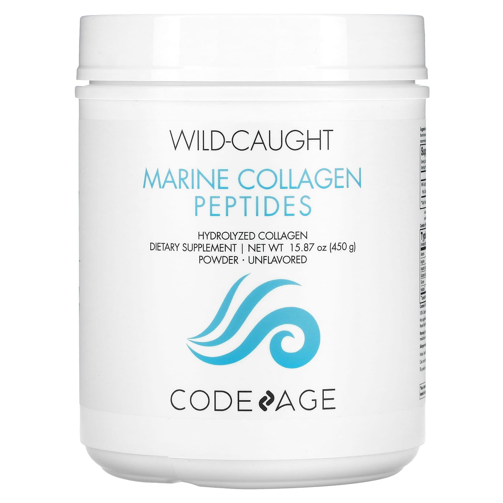 Codeage, Wild Caught Marine Collagen Powder, 1 Scoop powder | HiLife Vitamins