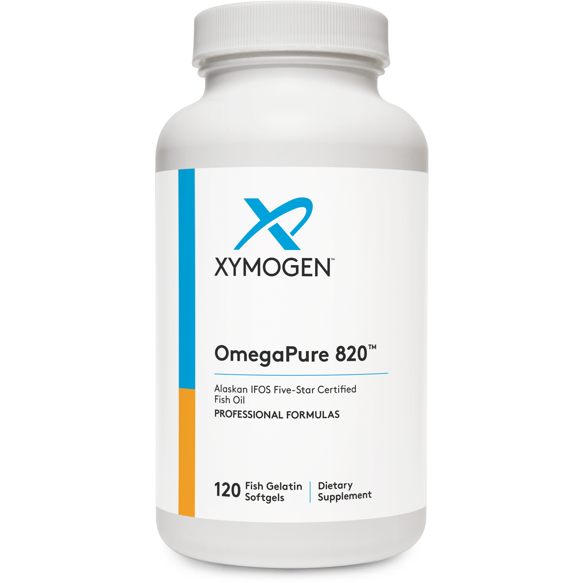 Xymogen, OmegaPure 820™ 120 Softgels | HiLife Vitamins
