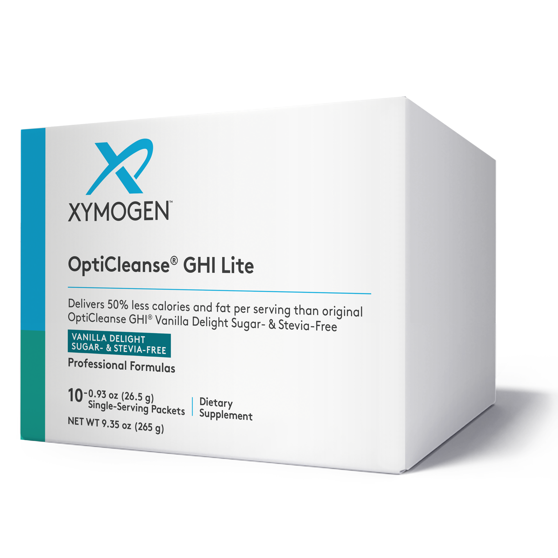 Xymogen, OptiCleanse® GHI Lite Vanilla Delight Sugar- & Stevia-Free 10 ...