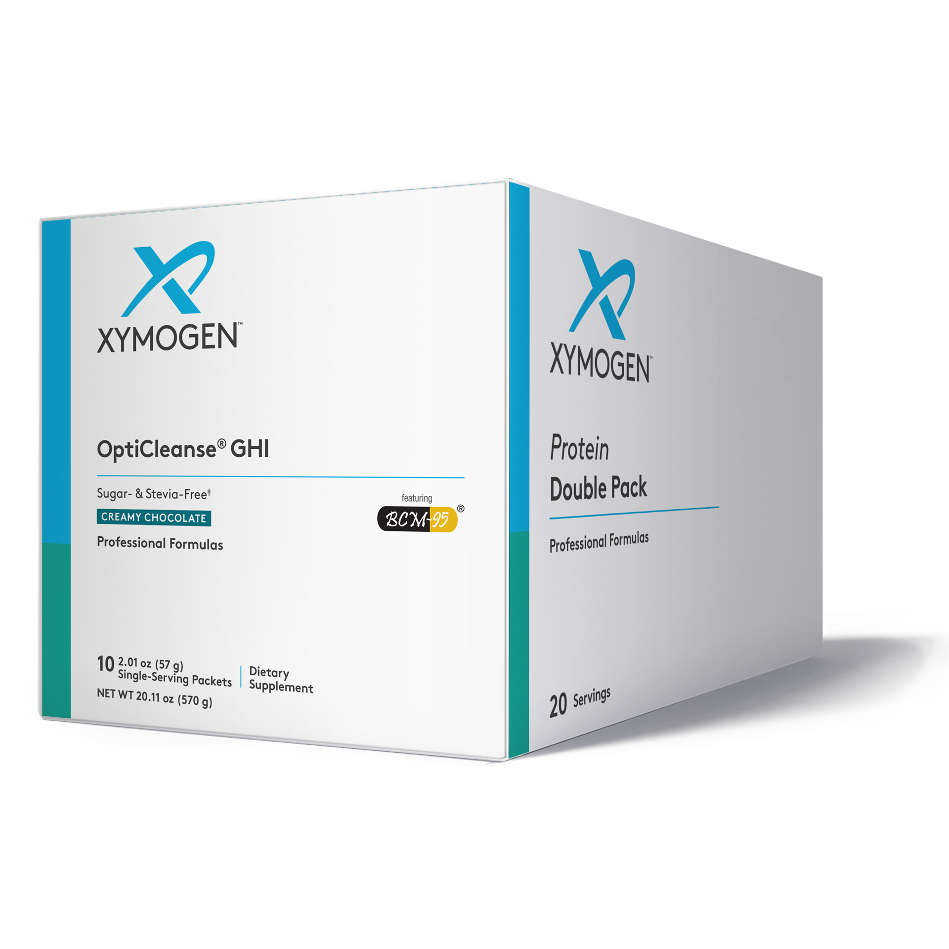 Xymogen, OptiCleanse® GHI Creamy Chocolate Sugar- & Stevia-Free 20 ...