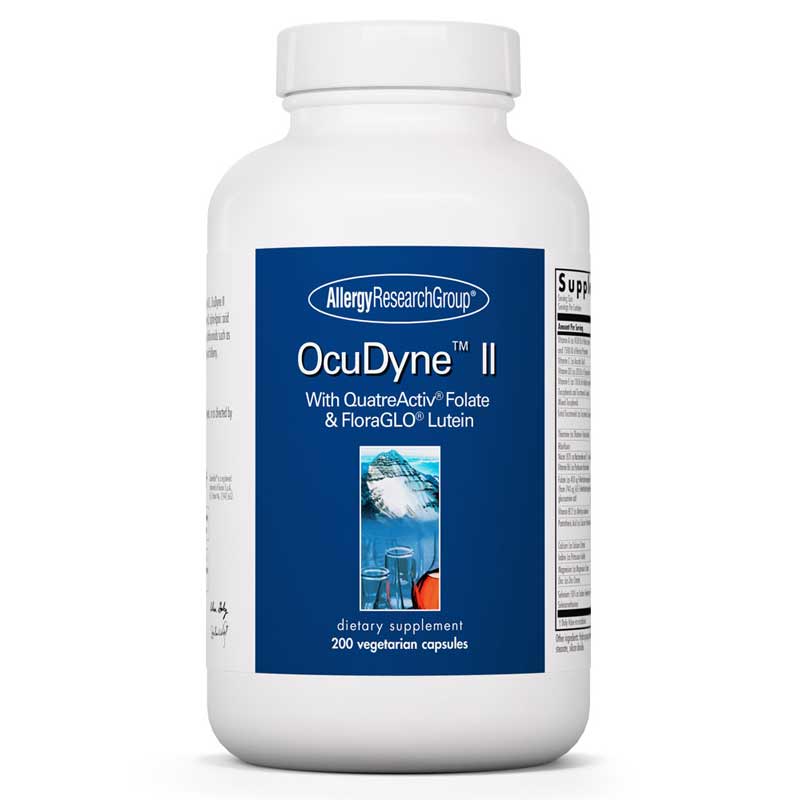 Allergy Research Group, Ocudyne Ii, 200 Capsules - 713947510807 ...