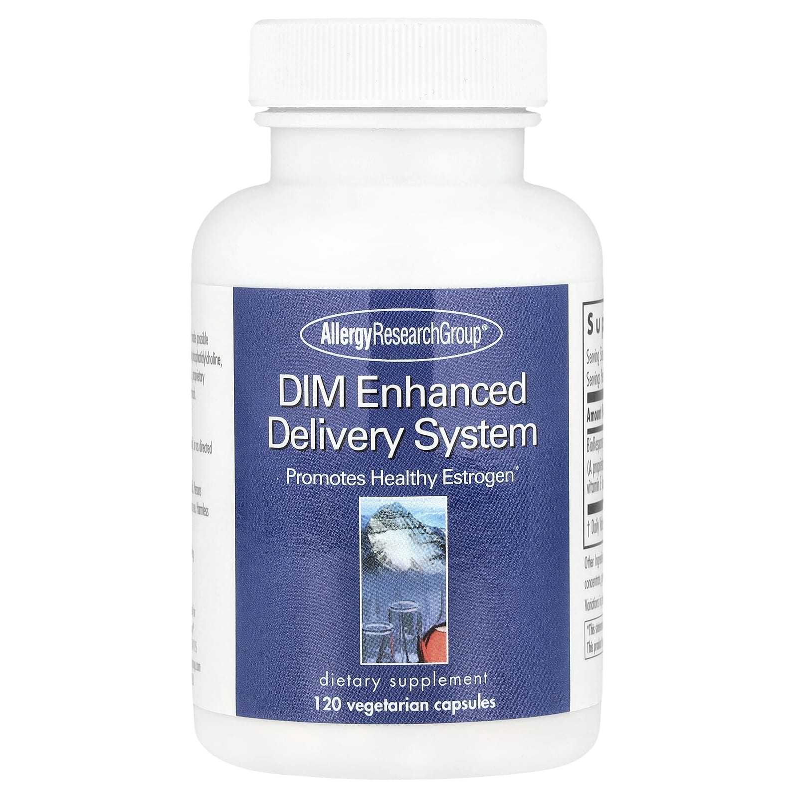 Allergy Research Group, DIM Enhanced Delivery System, 120 Vegetarian ...