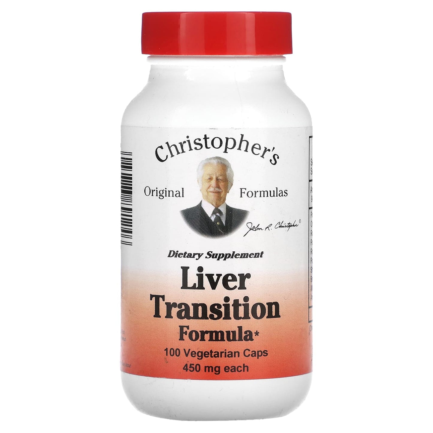 CHRISTOPHER'S ORIGINAL FORMULAS, Cleanse Liver Transition, 100 CAPSULE ...