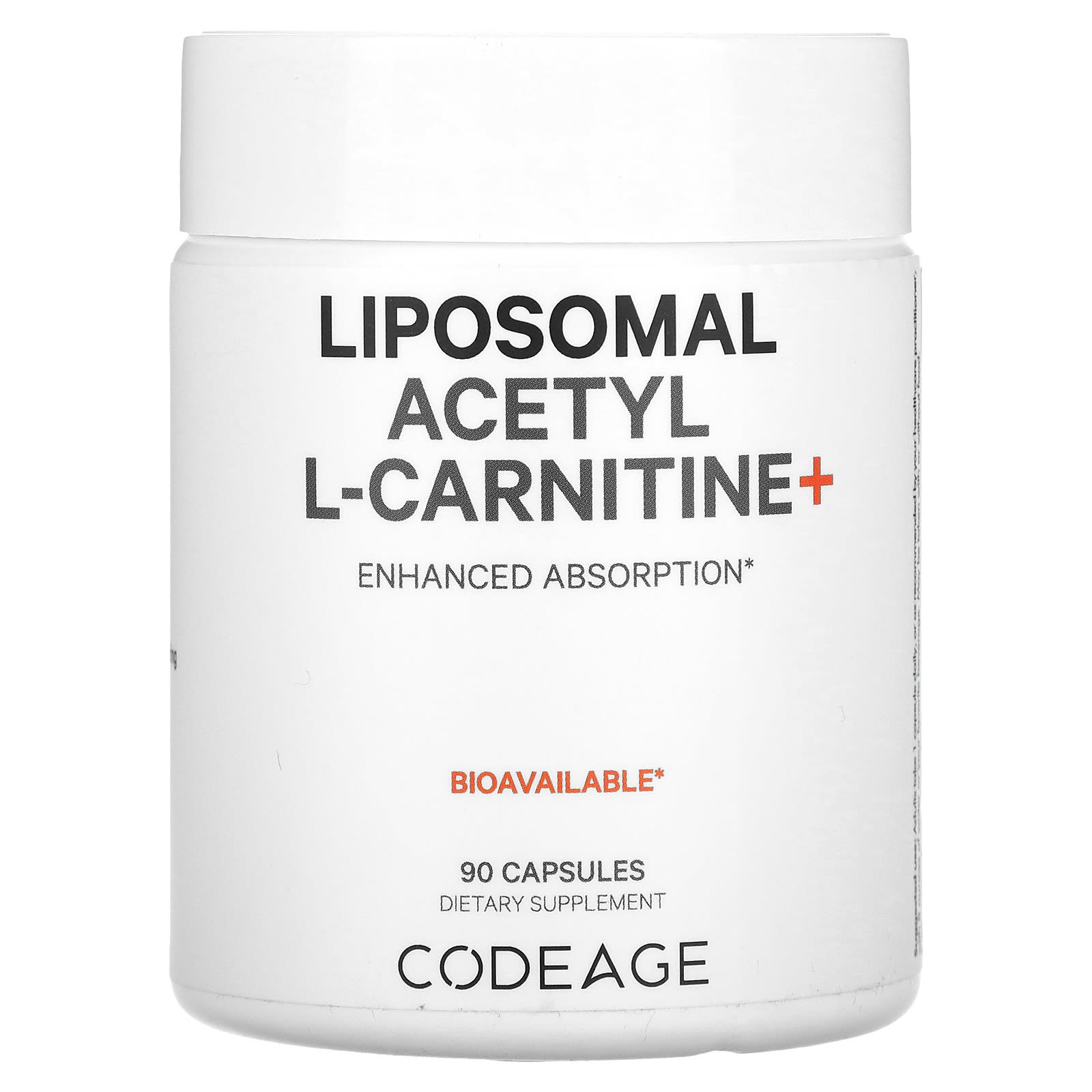 Codeage, Liposomal Acetyl L-Carnitine+, 90 Capsules | HiLife Vitamins
