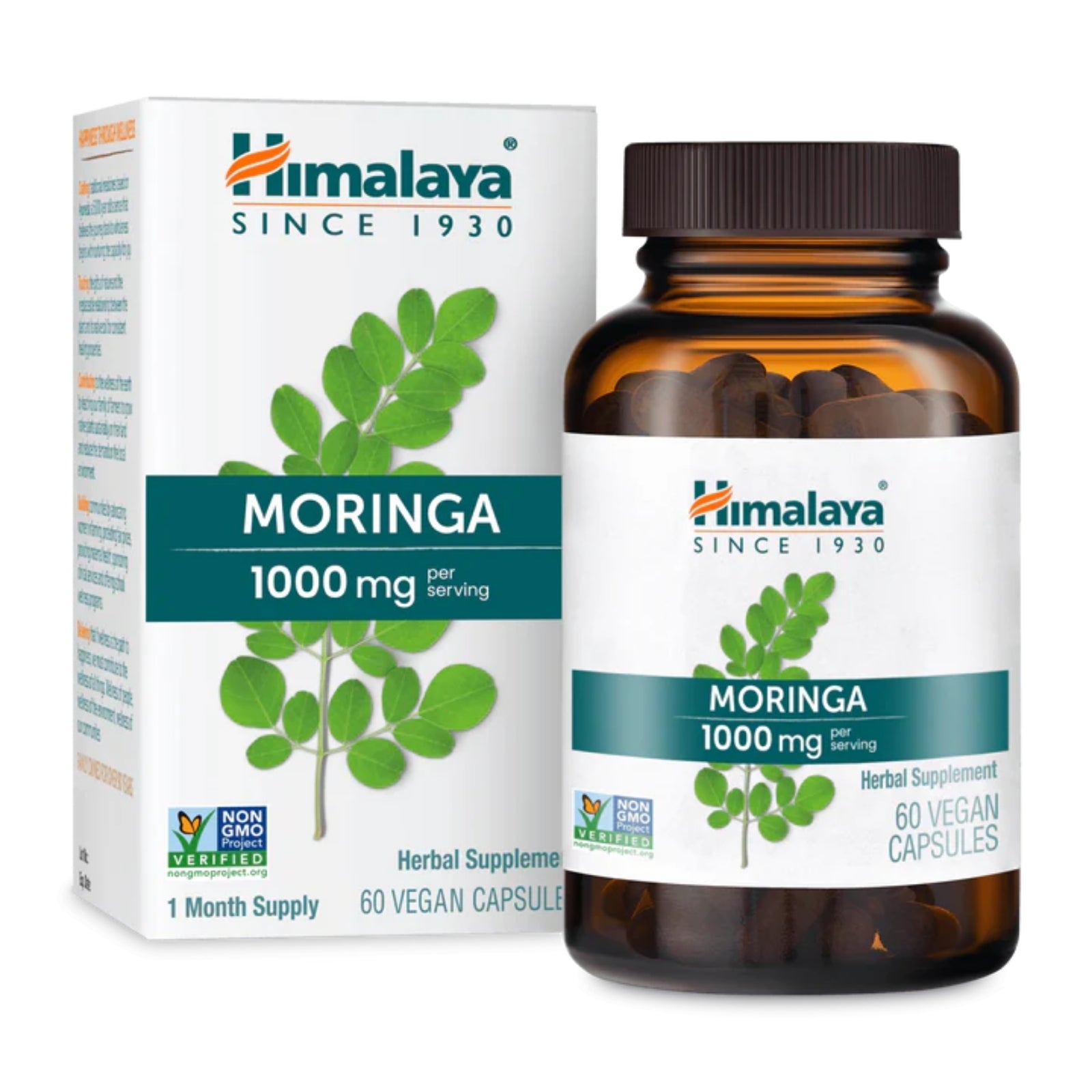Himalaya, Moringa, 60 Vegan Capsules | HiLife Vitamins