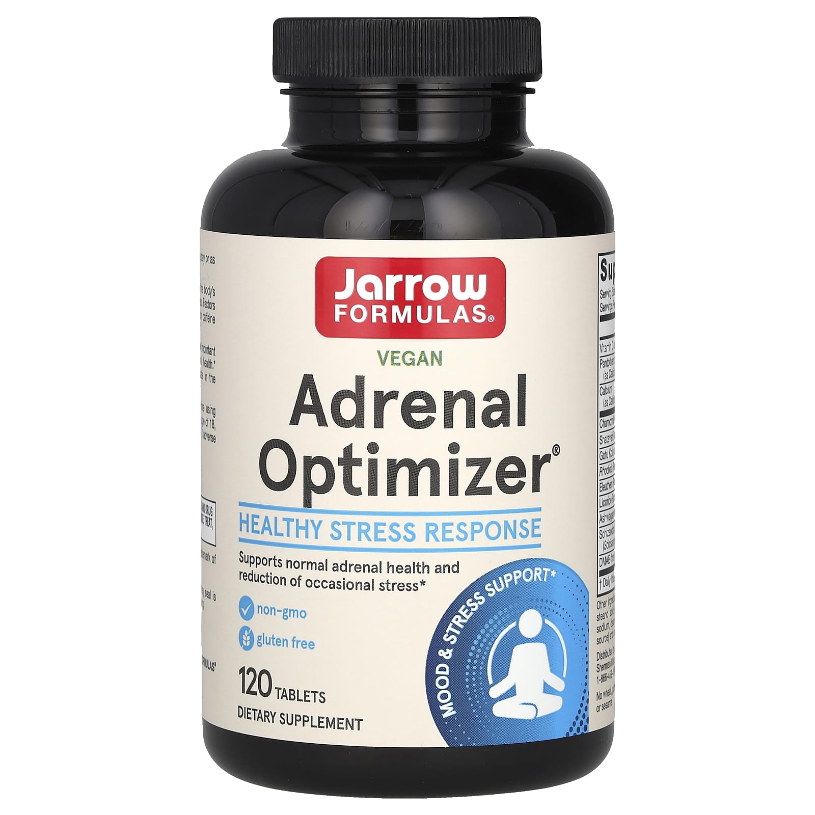 Jarrow Formulas, Adrenal Optimizer, 120 Tablets - 790011290322 | HiLife ...