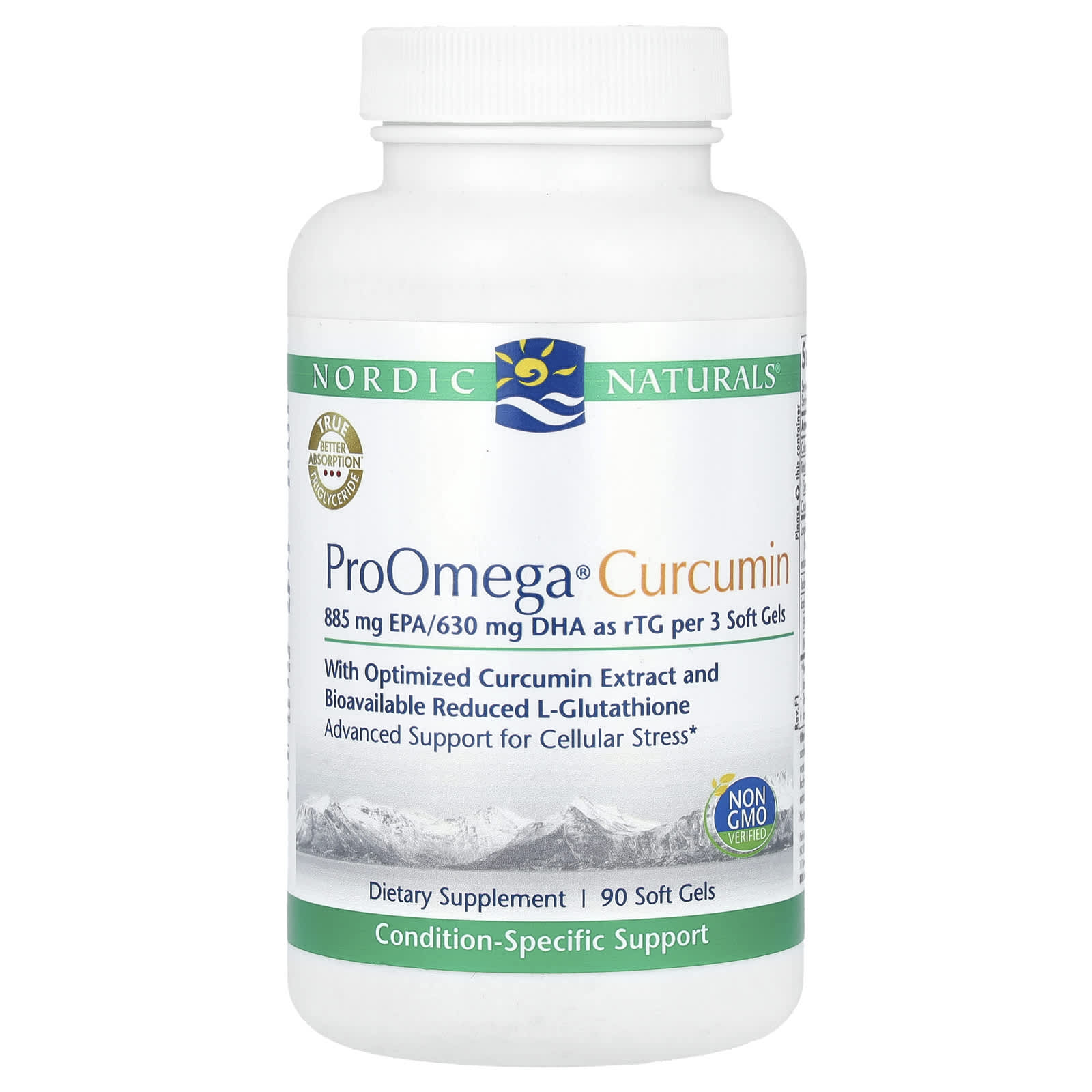 Nordic Naturals, ProOmega® Curcumin, 90 Softgels | HiLife Vitamins