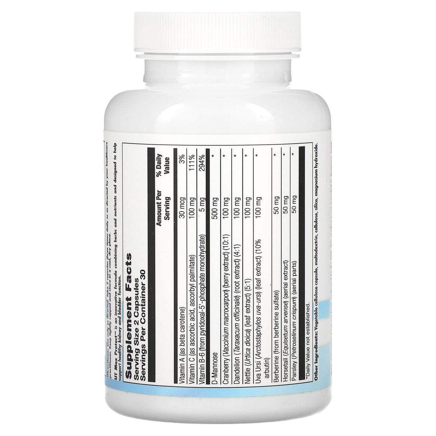 Nutra BioGenesis, UT Max Protect, 60 Vegatable Capsules | HiLife Vitamins