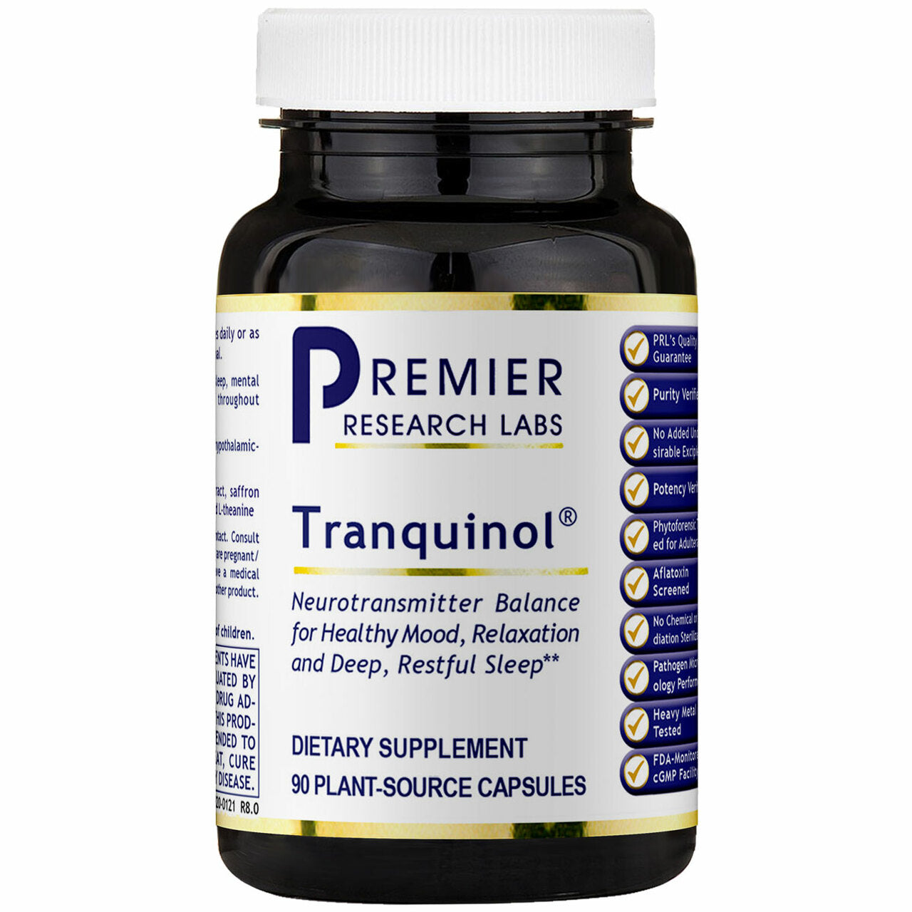 Premier Research Labs, Tranquinol, 90 Plant-Source Capsules | HiLife ...