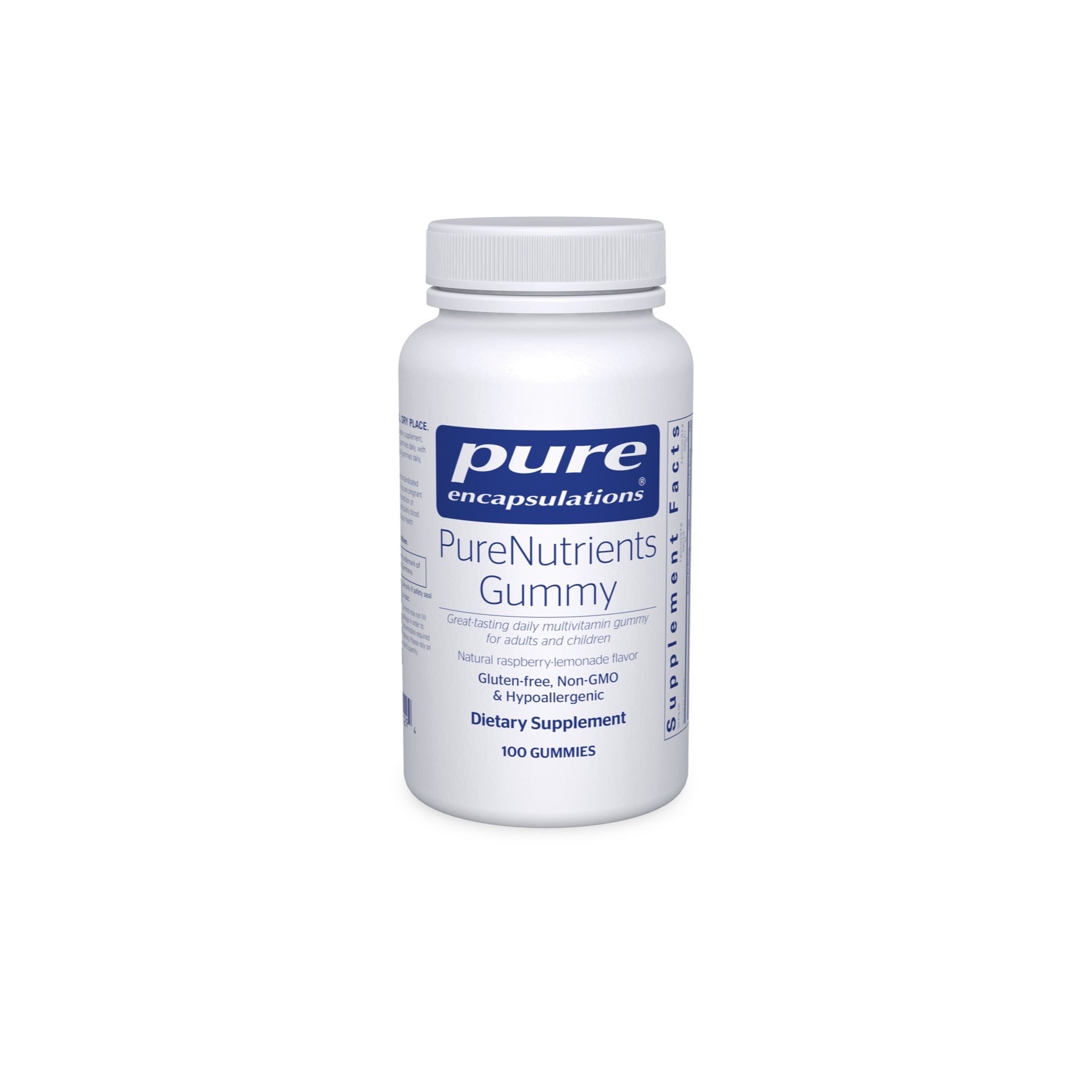 Pure Encapsulations, Pure Nutrients Gummy, 100 Gummies - 766298021294 ...