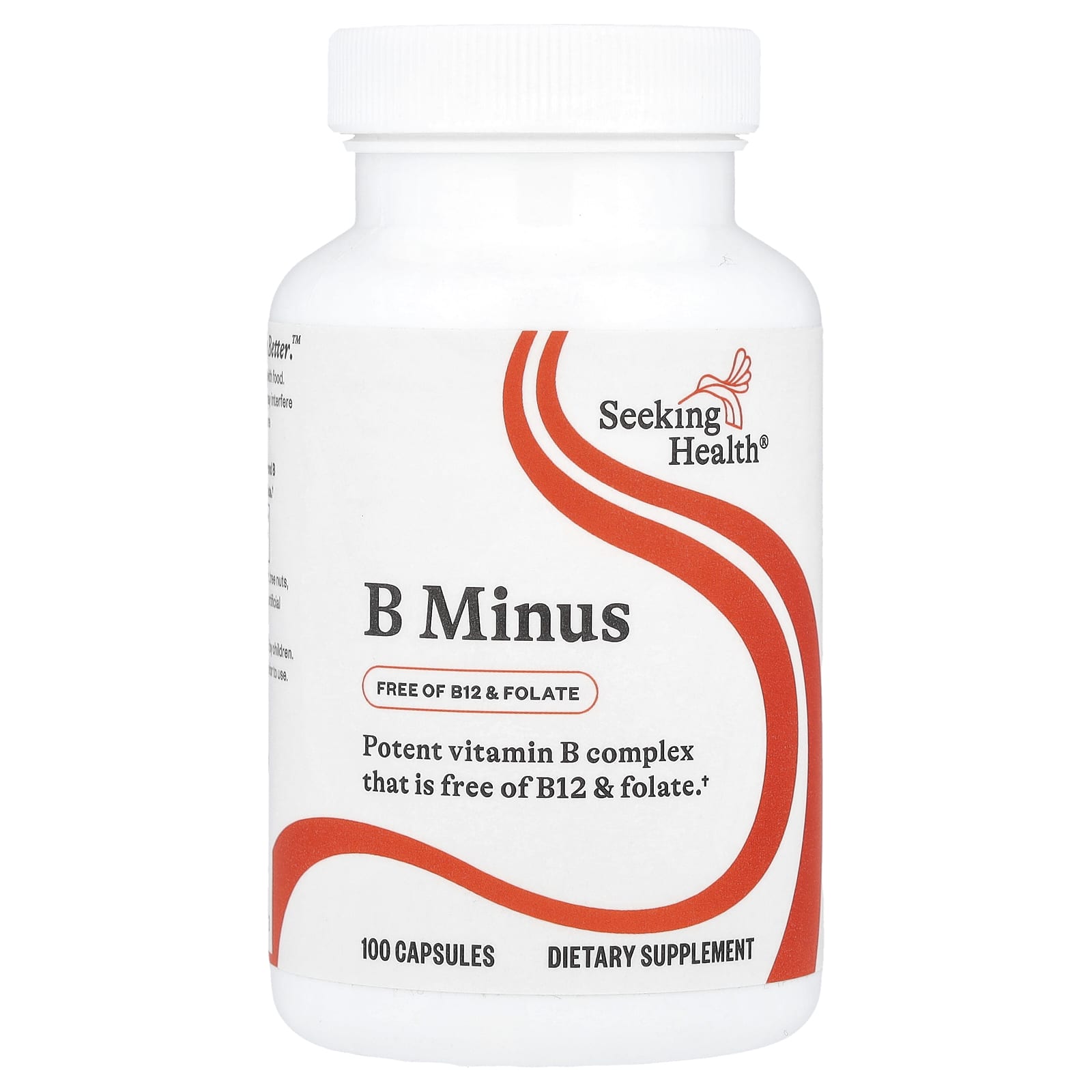 Seeking Health, B Minus, 100 Capsules - 810007520193 | HiLife Vitamins