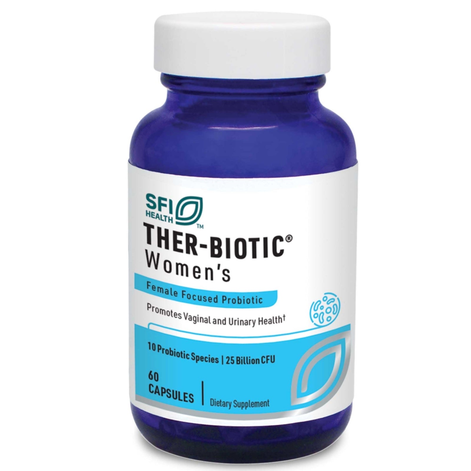 SFI Health, Ther-Biotic® Women's Probiotic, 60 Capsules | HiLife Vitamins