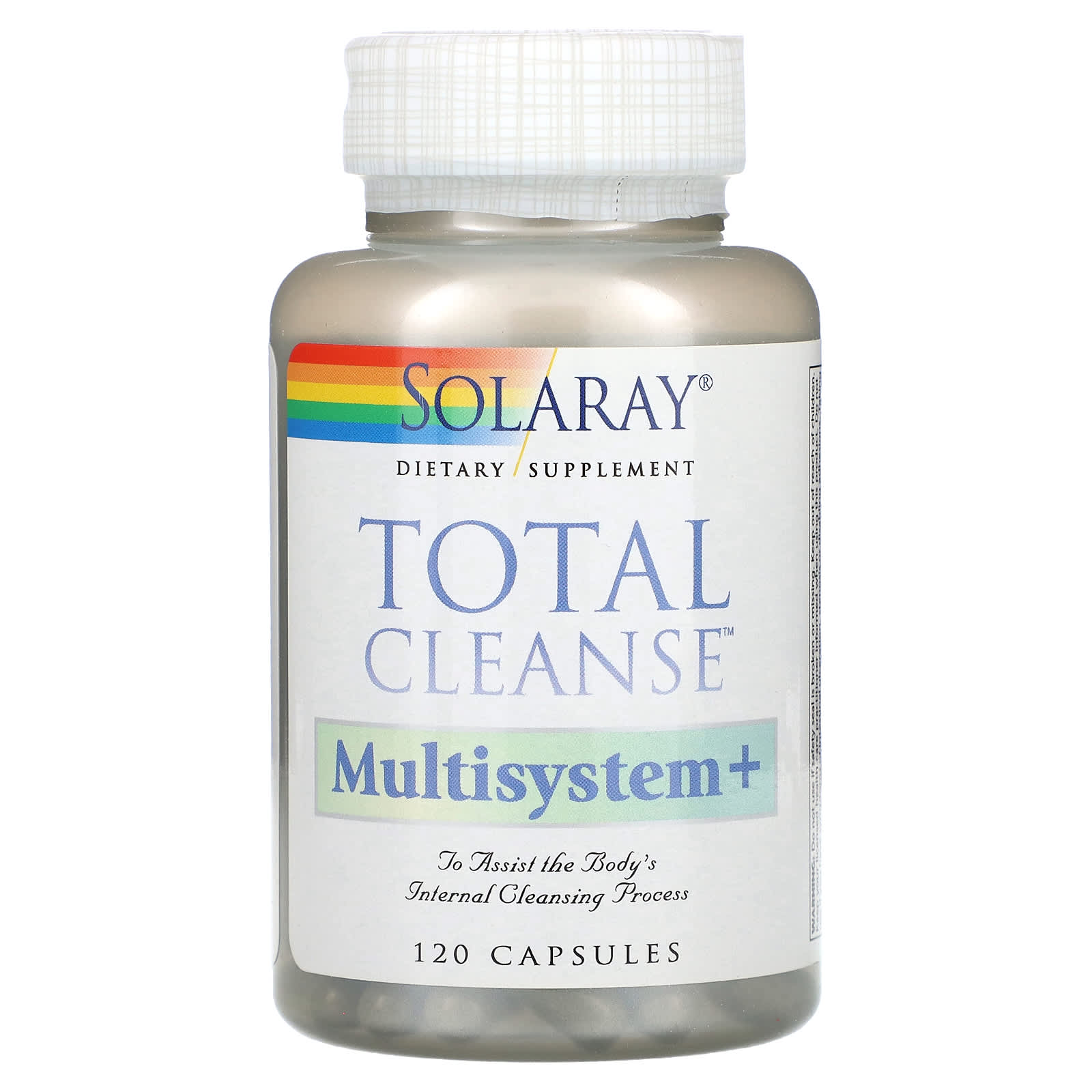 Solaray, Total Cleanse, Multisystem+, 120 Vegetarian Capsules | HiLife ...