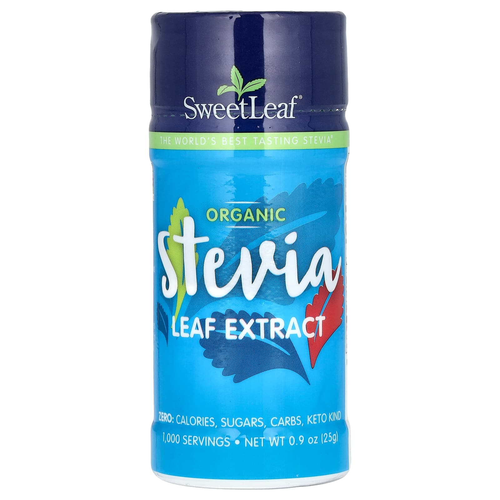Sweet Leaf Stevia Products, Stevia Extract White Powder, 25 | HiLife ...