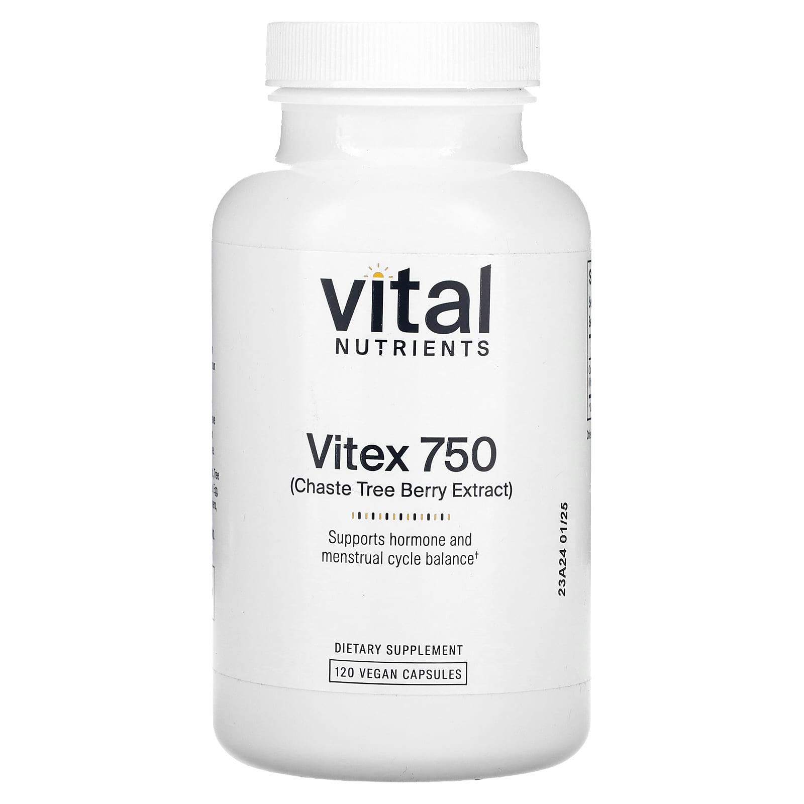 Vital Nutrients, Vitex 750, 120 Vegan Capsules - 693465267110 | HiLife ...