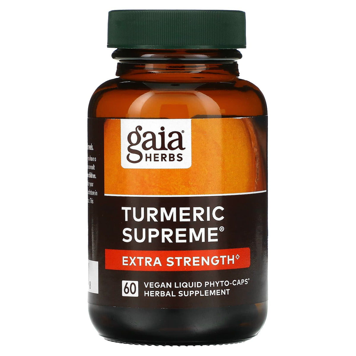 Gaia Herbs, Turmeric Supreme: Extra Strength, 60 Capsules | HiLife Vitamins