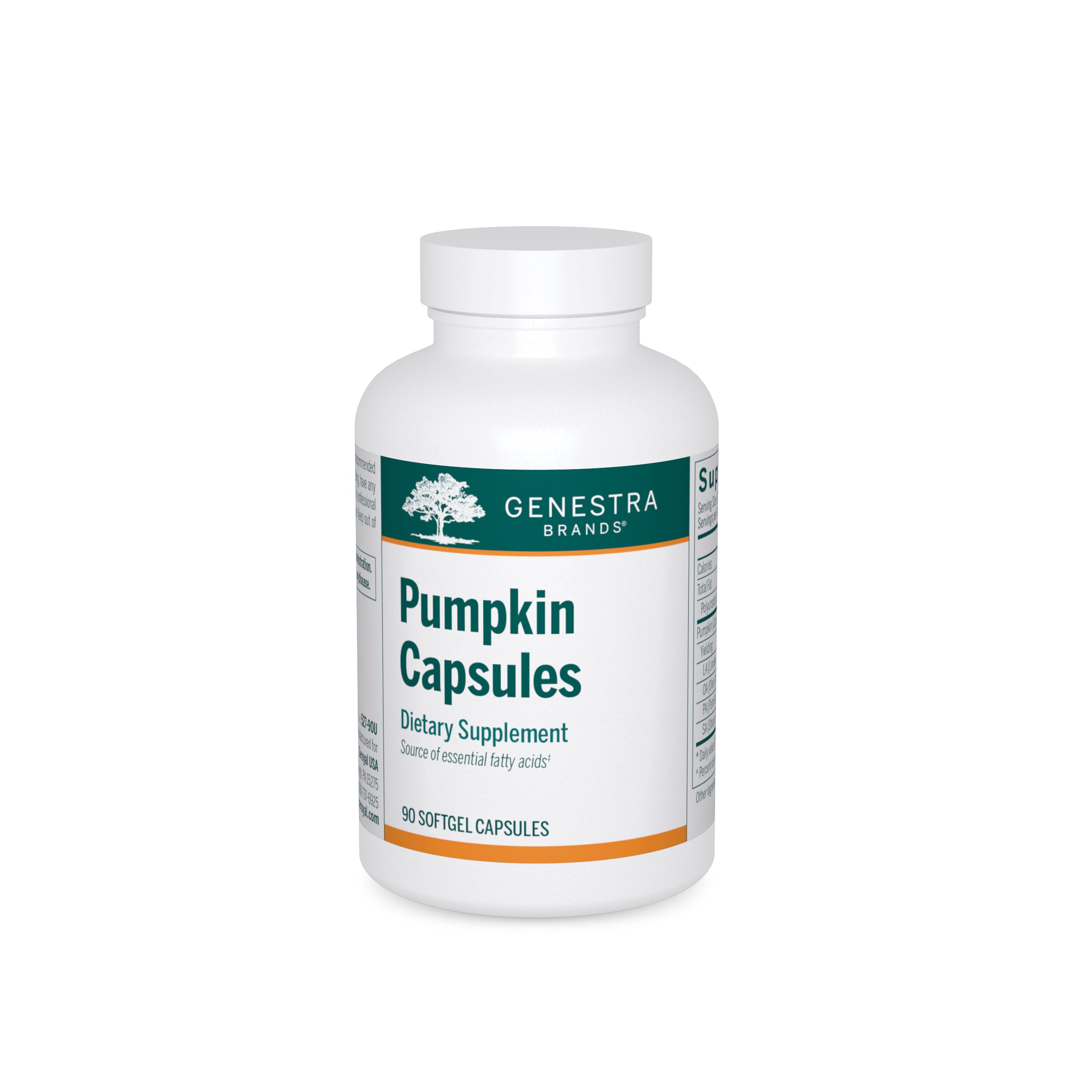 Genestra, Pumpkin Capsules, 90 Vegetarian Capsules - 883196128907 ...