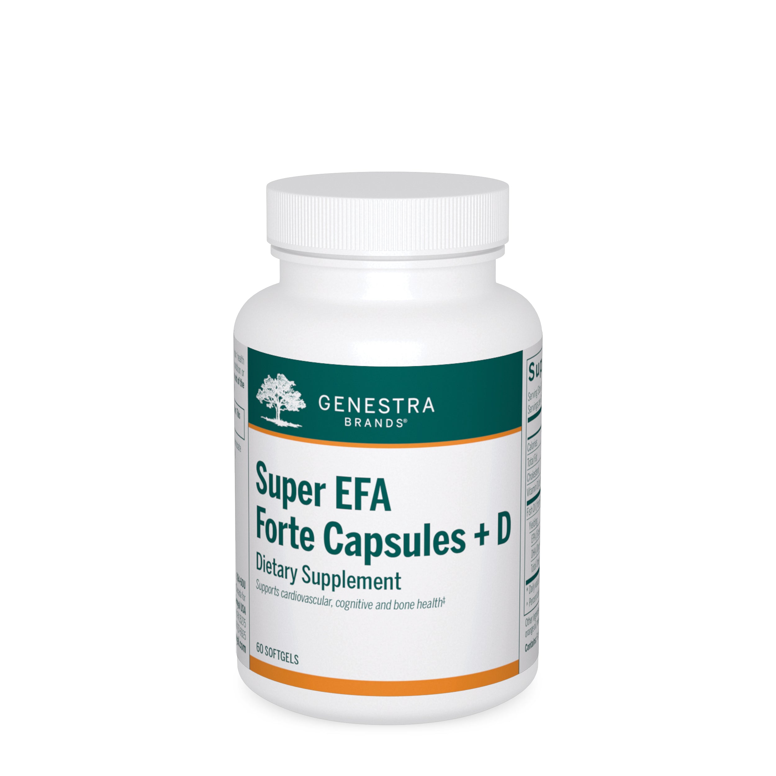 Genestra, Super EFA Forte Capsules + D, 60 Softgels | HiLife Vitamins