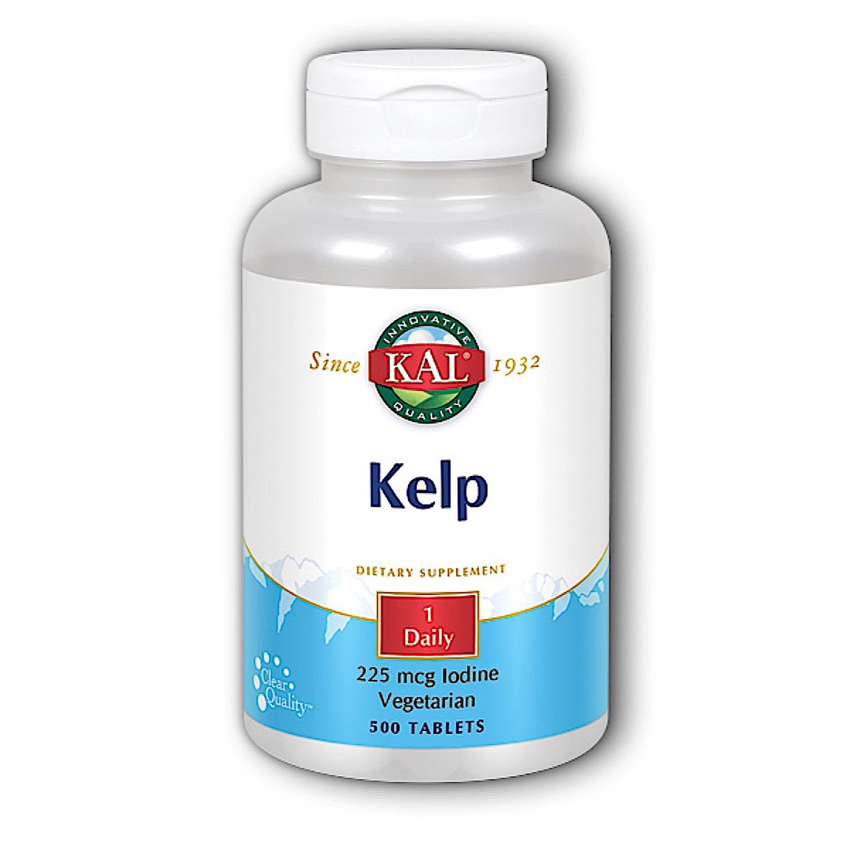 Kal, Kelp Iodine, 225 mcg Iodine, 500 Tablets | HiLife Vitamins