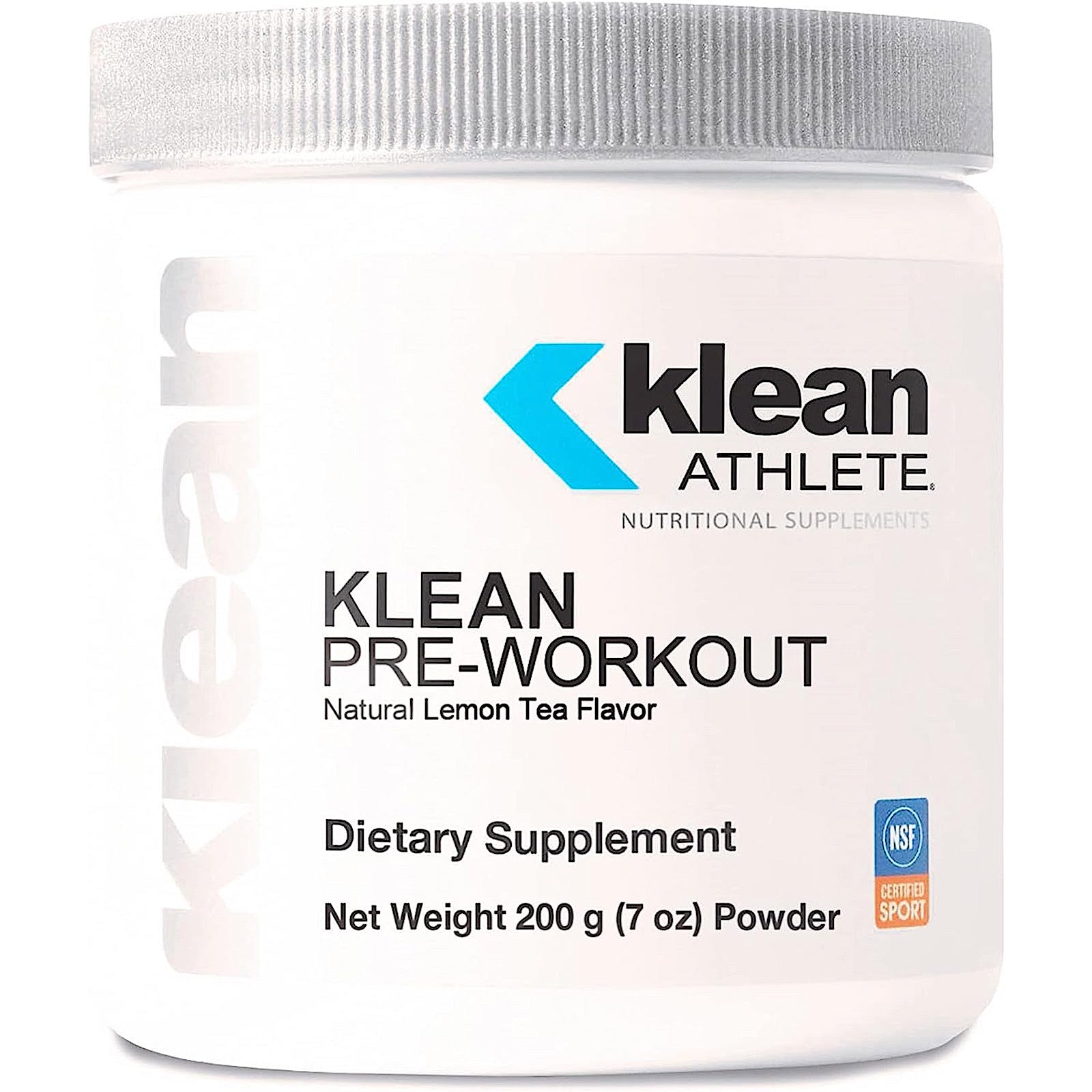 Klean Athlete, Pre-Workout Powder Natural Lemon Tea, 7 Oz | HiLife Vitamins