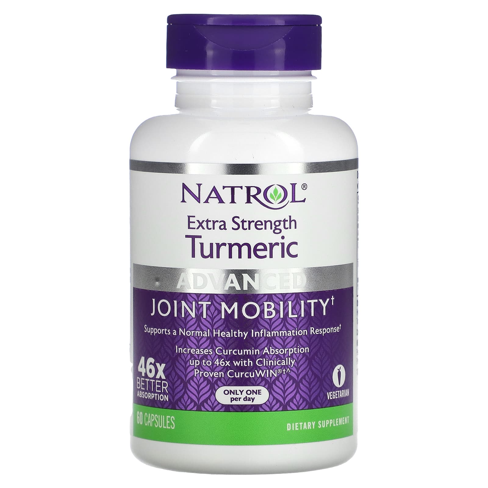 Natrol, High Absorption Turmeric, 60 Capsules - 047469071462 | HiLife ...