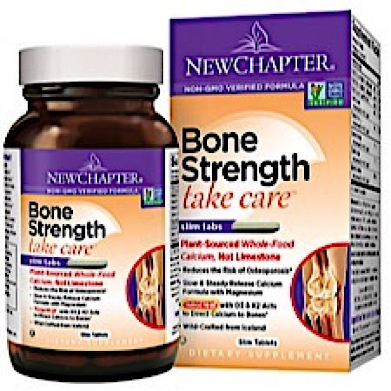 New Chapter, Bone Strength Take Care, 30 Tablets | HiLife Vitamins