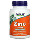 Now Foods, Zinc Gluconate 50 mg, 250 Tablets | HiLife Vitamins
