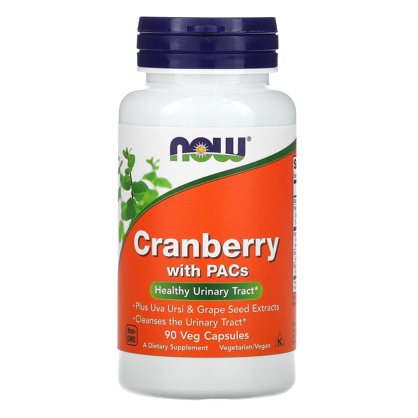 Now Foods, Standardized Cranberry Ext 6% 90, 90 Vegetarian Capsules ...