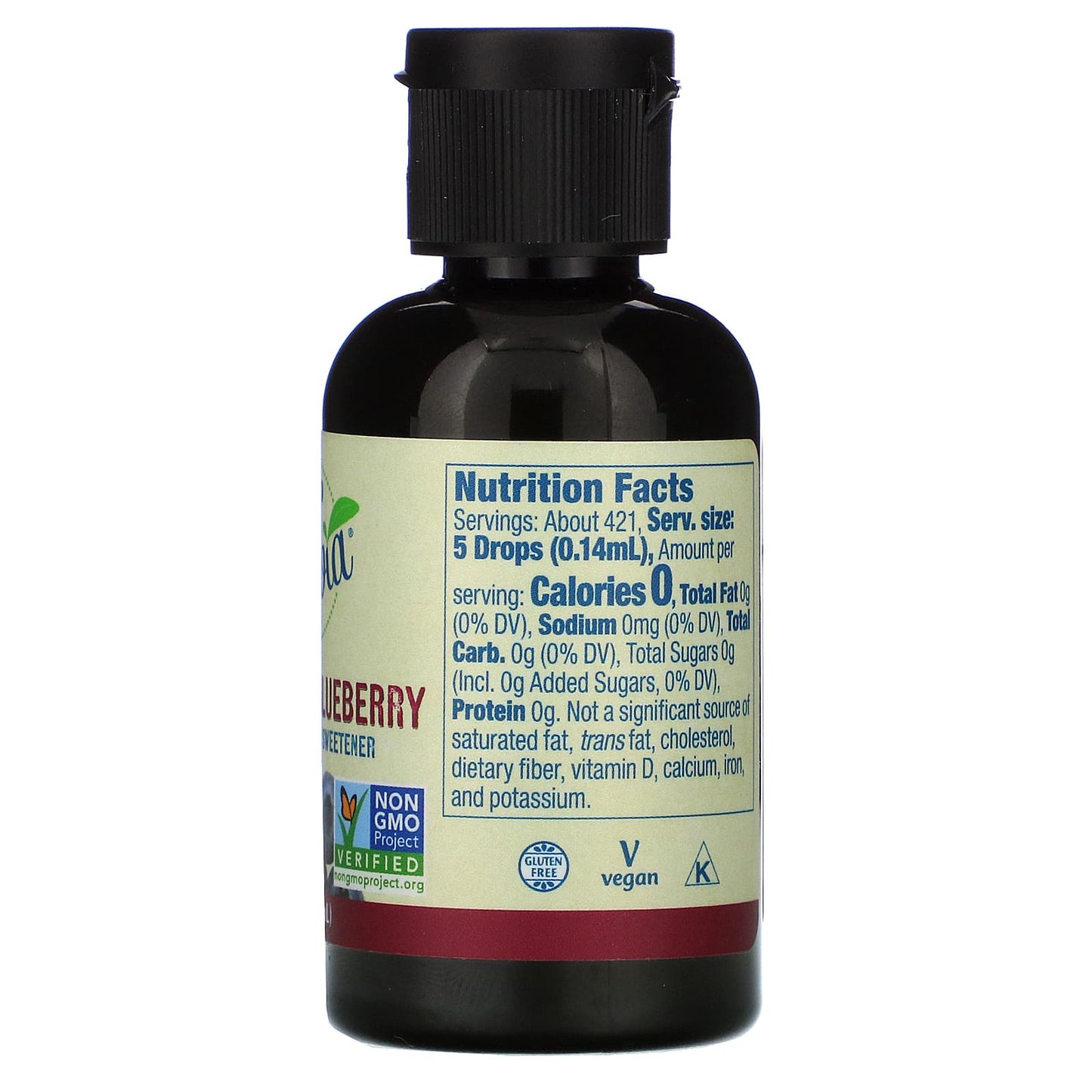 Now Foods, Betterstevia Pomeg-Berry, 2 OZ Liquid | HiLife Vitamins
