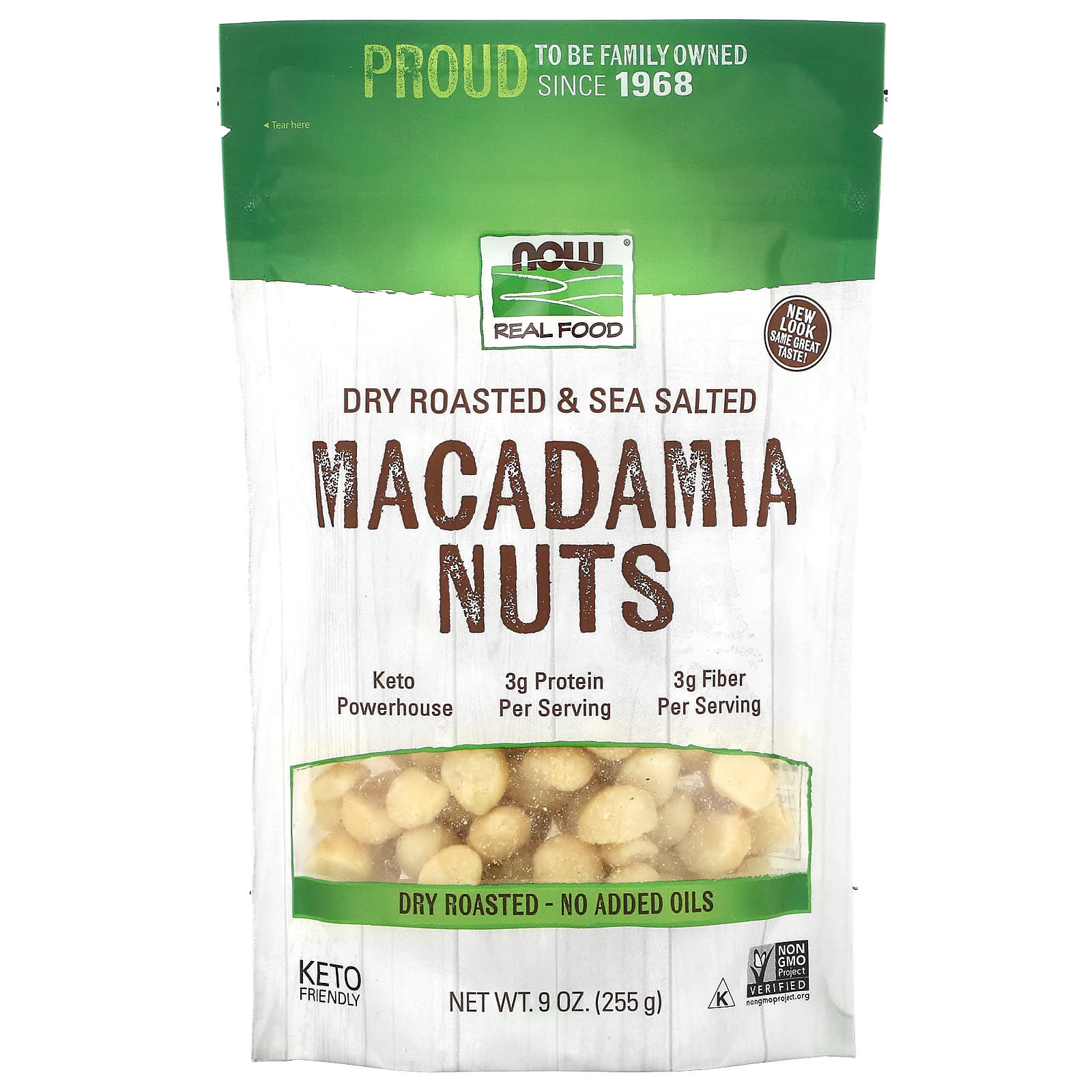 Now Foods, Macadamia Nuts R&S, 9 Oz | HiLife Vitamins