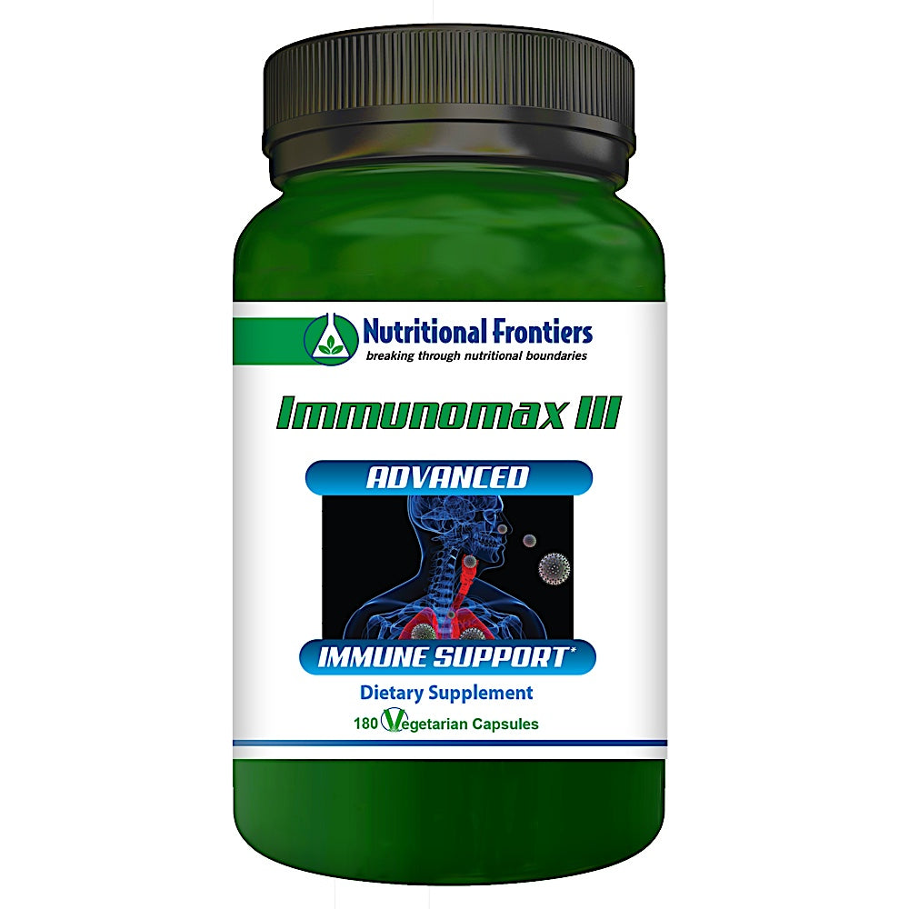 Nutritional Frontiers, Immunomax III, 180 Vegetarian Capsules | HiLife ...