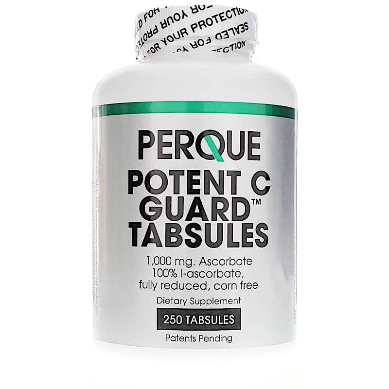 PerQue, Potent C Guard, 1000 mg, 250 Tabsules | HiLife Vitamins