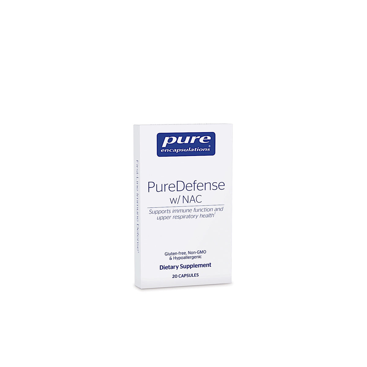 Pure Encapsulations, Pure Defense w/NAC travel pack, 20 Capsules ...