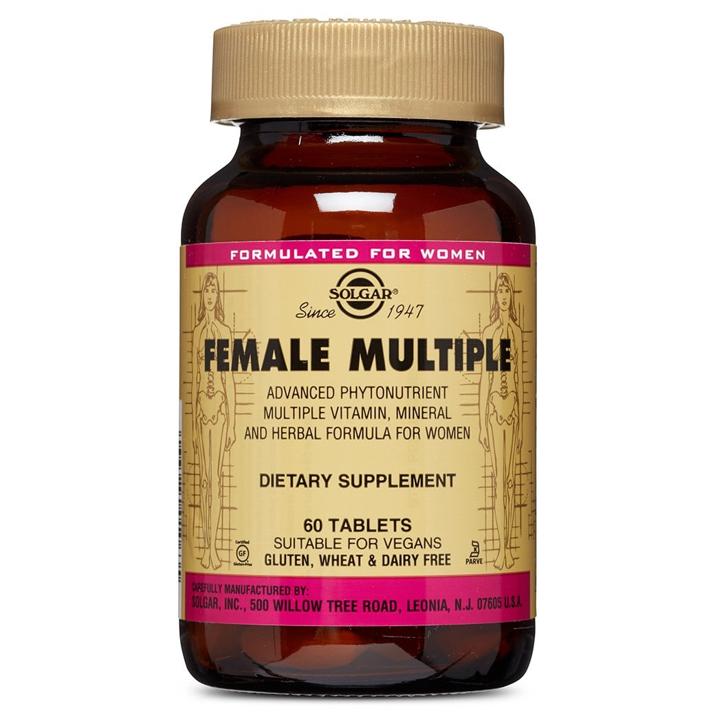 Solgar, Female Multiple, 60 Tablets - 033984010635 | HiLife Vitamins